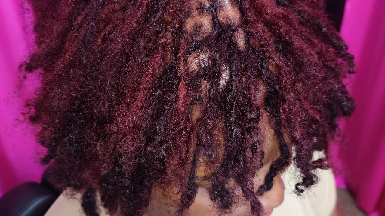 Retie &Custom Color Burgundy - YouTube