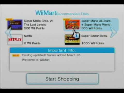 WiiMart: The Wii Shop Channel Revival! Catalog Updated! Games added ...