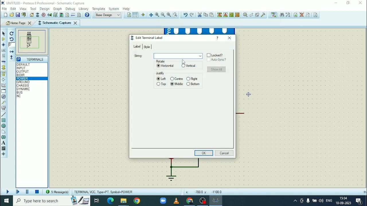 06.IR Obstacle sensor working in Proteus - YouTube