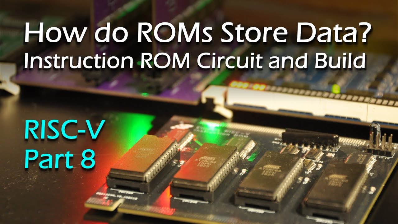 Instruction ROM (RISC-V Part 8) - YouTube