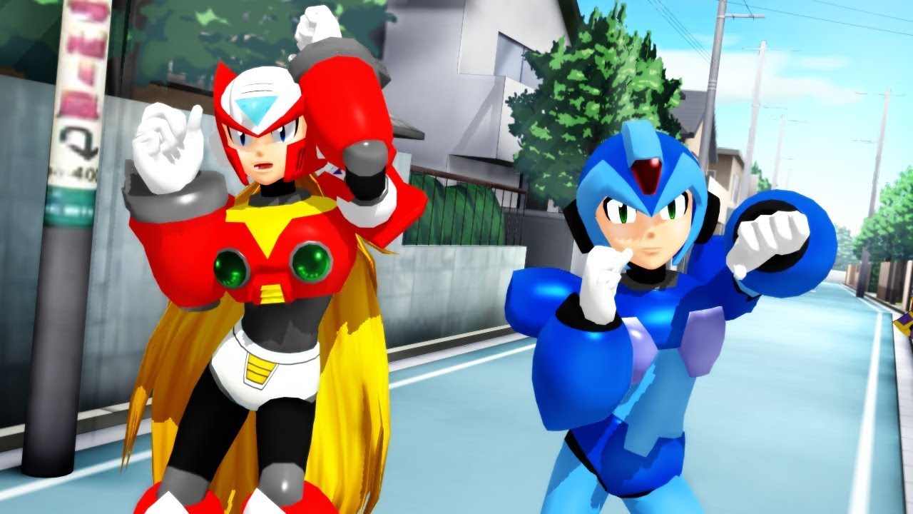 [MMD.Megaman X] Viva Happy - YouTube