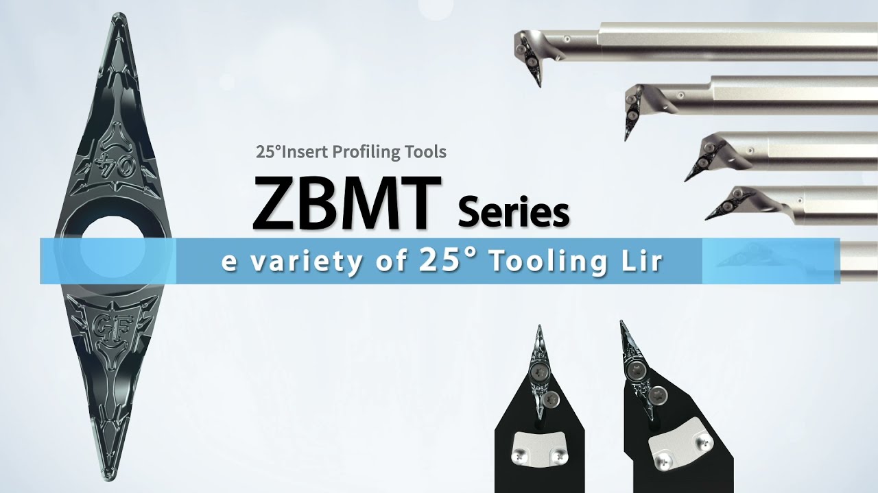 ZBMT 25° Insert Profiling Tools - YouTube