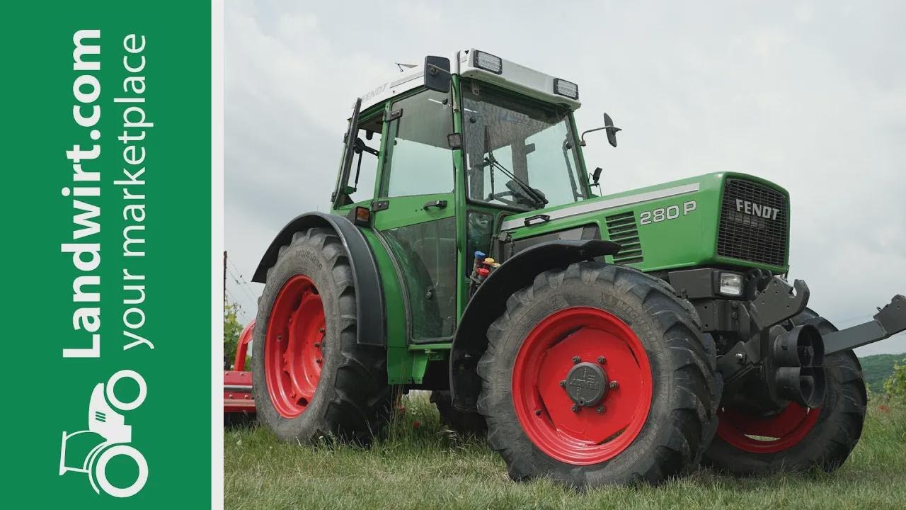 Fendt 280 P Restoration – Before and After! landwirt.com - YouTube