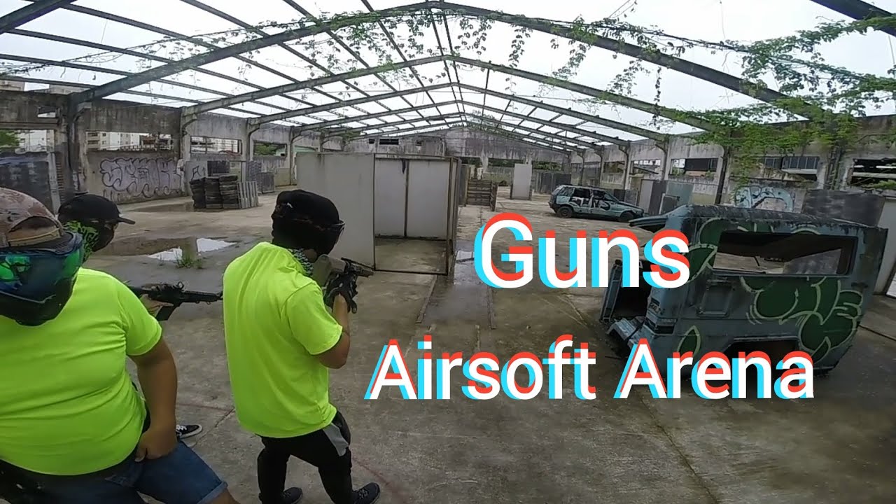 AIRSOFT | Campo: Guns Airsoft Arena - YouTube