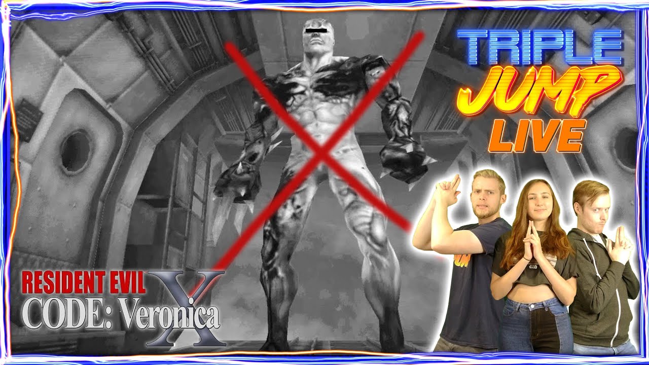 NO SWEARING - Resident Evil Code: Veronica [Part 5] | TripleJump Live! - YouTube