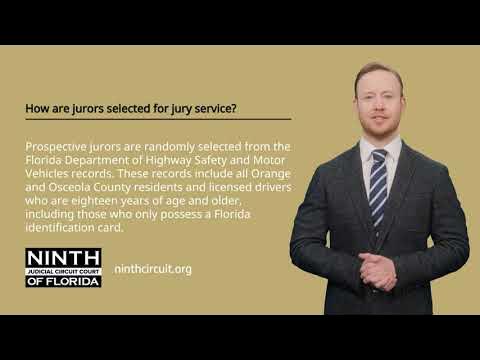 How are jurors selected for jury service? - YouTube