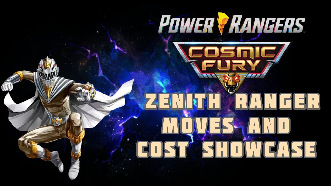 Power Rangers Legacy Wars Zenith Ranger Moves and Cost Showcase - YouTube