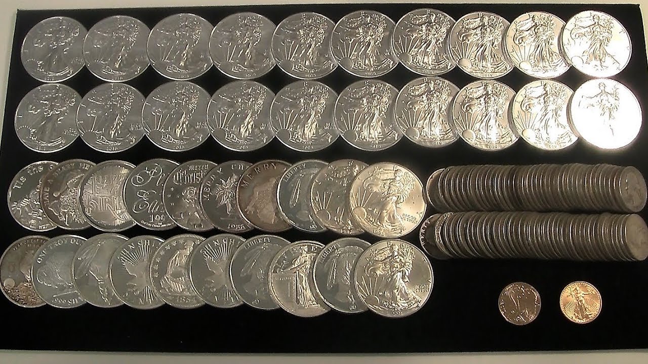 Silver and Gold Stack Update - June 2019 - YouTube