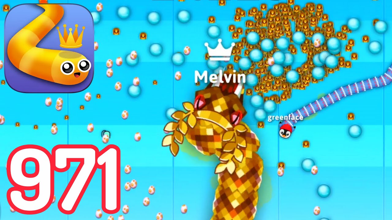 Snake.io-(Gameplay 971)-GOLDWYN En FALL GUYS IN SNAKE.IO - YouTube