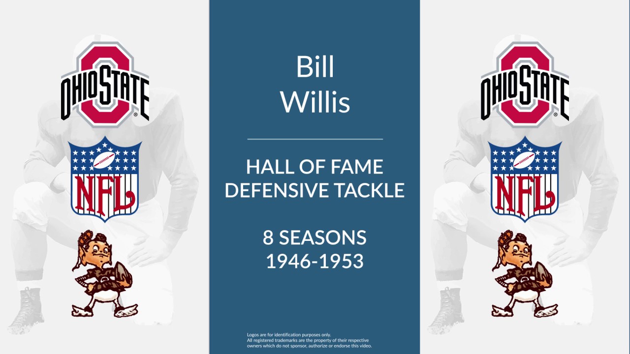 Bill Willis: Hall of Fame Football Defensive Tackle - YouTube