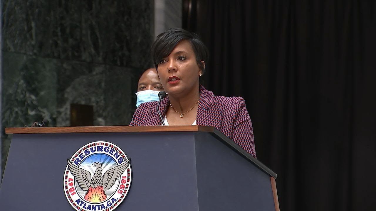 News conference: Atlanta mayor lays out first steps of police reform ...