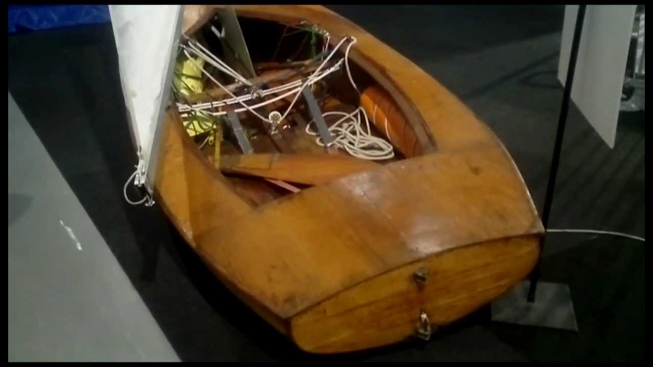 World's first "FInnjolle" (The Finn dinghy) - YouTube