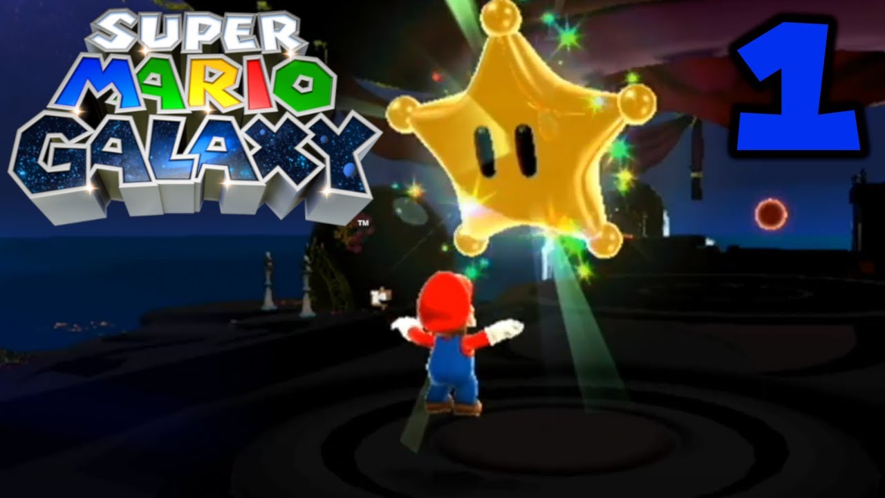 Let's Play Super Mario Galaxy | Part 1 | Stellar Starts! - YouTube