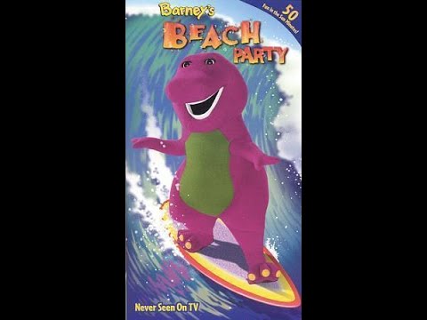 Opening To Barney's Beach Party 2002 VHS