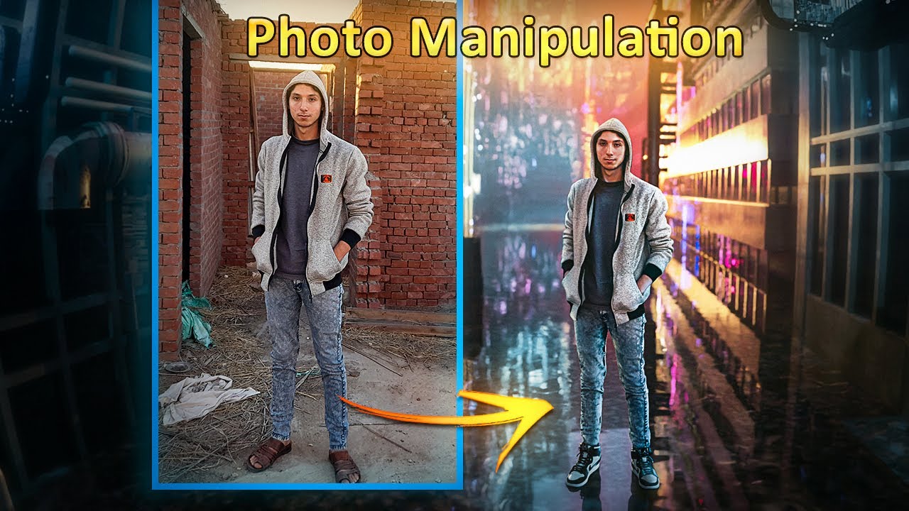 Combining CG with Photo Manipulation. - YouTube