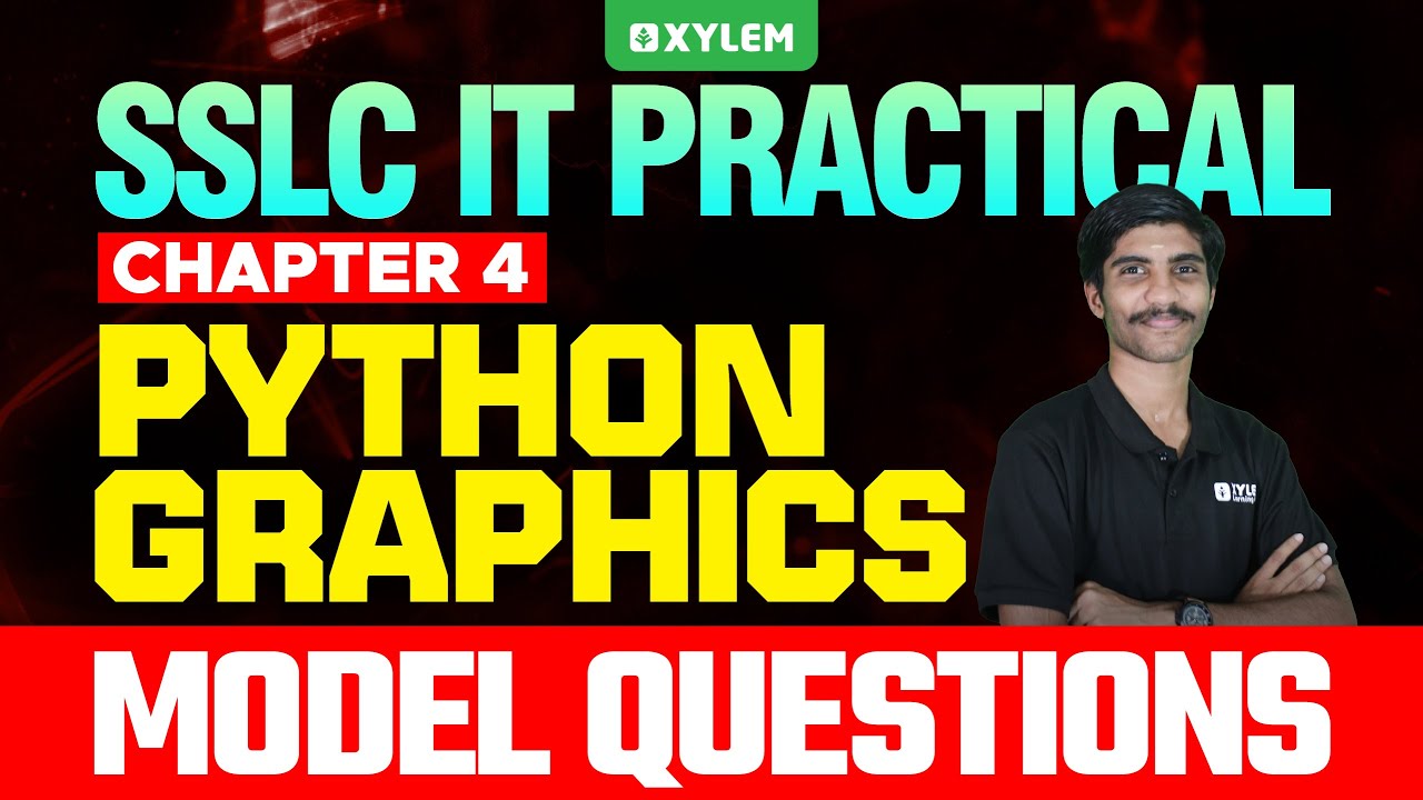 SSLC IT Practical | Chapter 4: Python Graphics - Model Questions ...