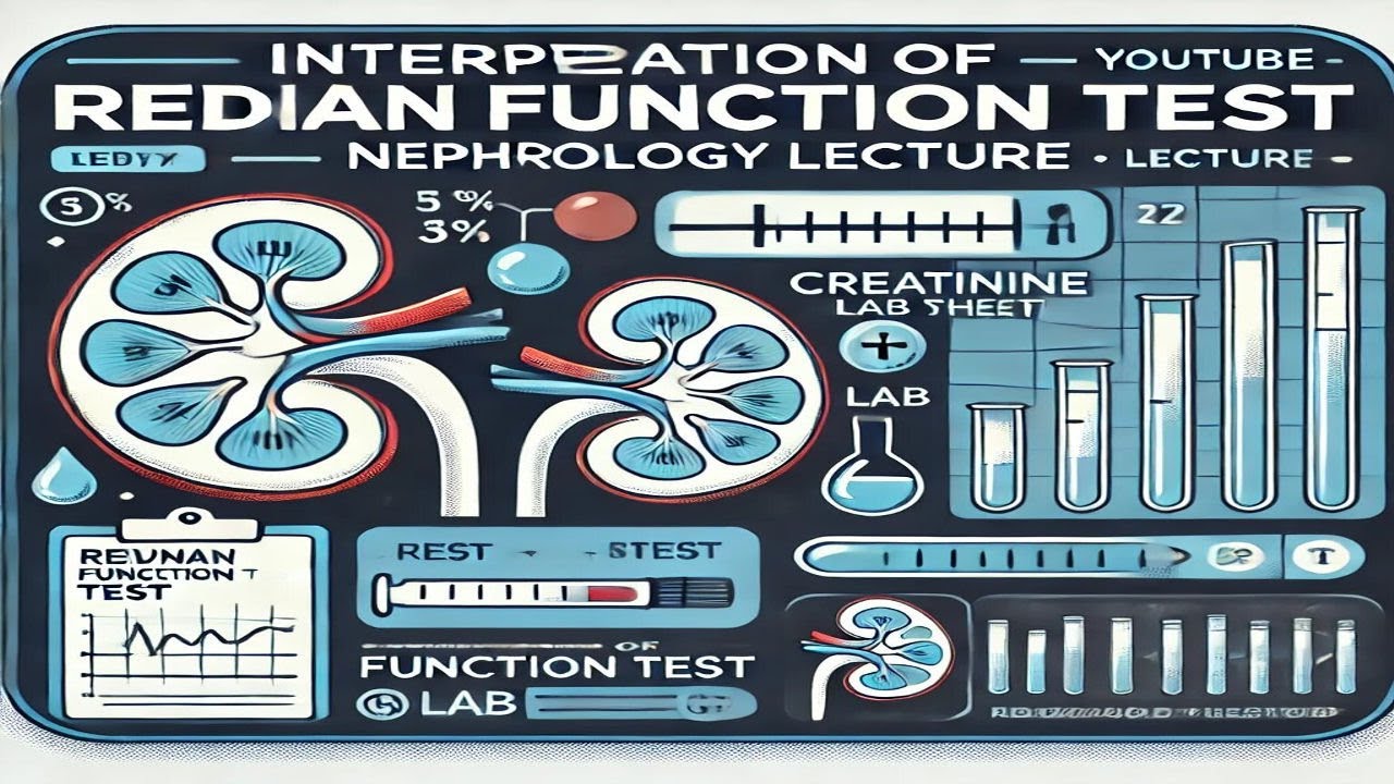 Renal Function Tests Explained: Advanced Nephrology Lecture - YouTube