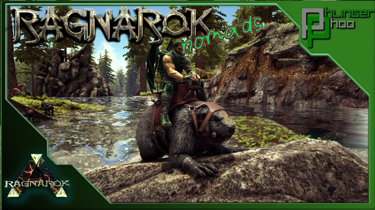 Ark: Ragnarok Nomads 18 - JOURNEY TO FIND BEAVERS AND MICRORAPTORS ...
