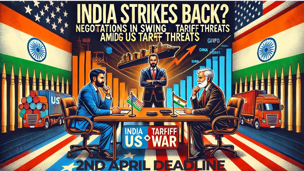 India Strikes Back? Negotiations in Full Swing Amid US Tariff Threats ...