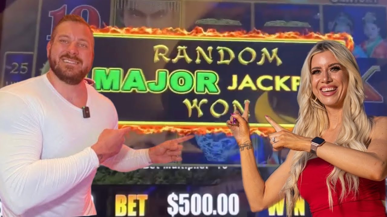 $500 BETS BIGGEST RANDOM JACKPOT ON YOUTUBE! - YouTube