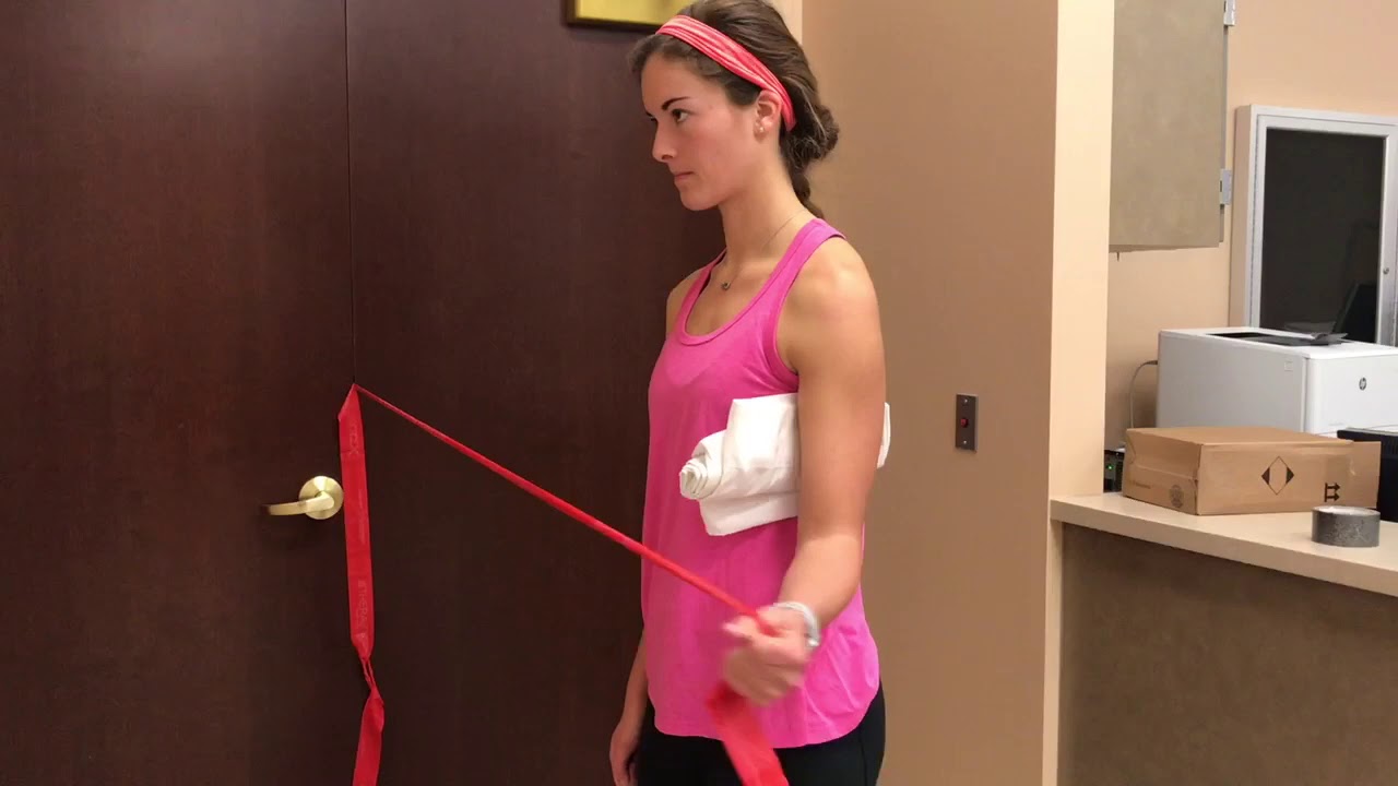HEP Standing External Rotation (MDI) - YouTube