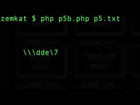 Advent of Code 2016 Day 5 cinematic - YouTube