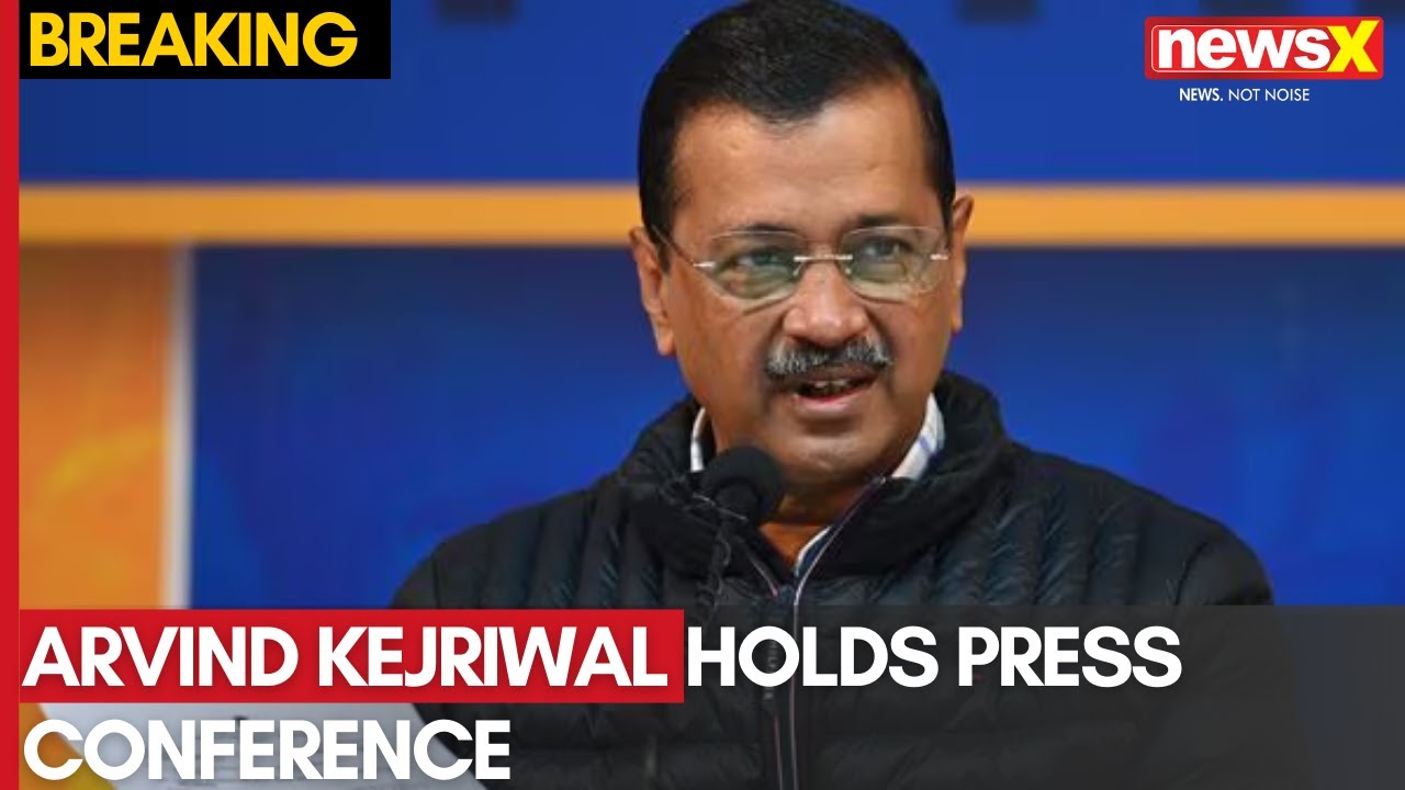 AAP National Convenor Arvind Kejriwal Holds Press Conference | NewsX ...
