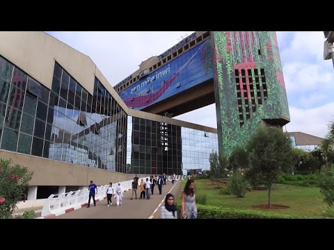 Exercice d'évacuation au Technopark de Casablanca - YouTube
