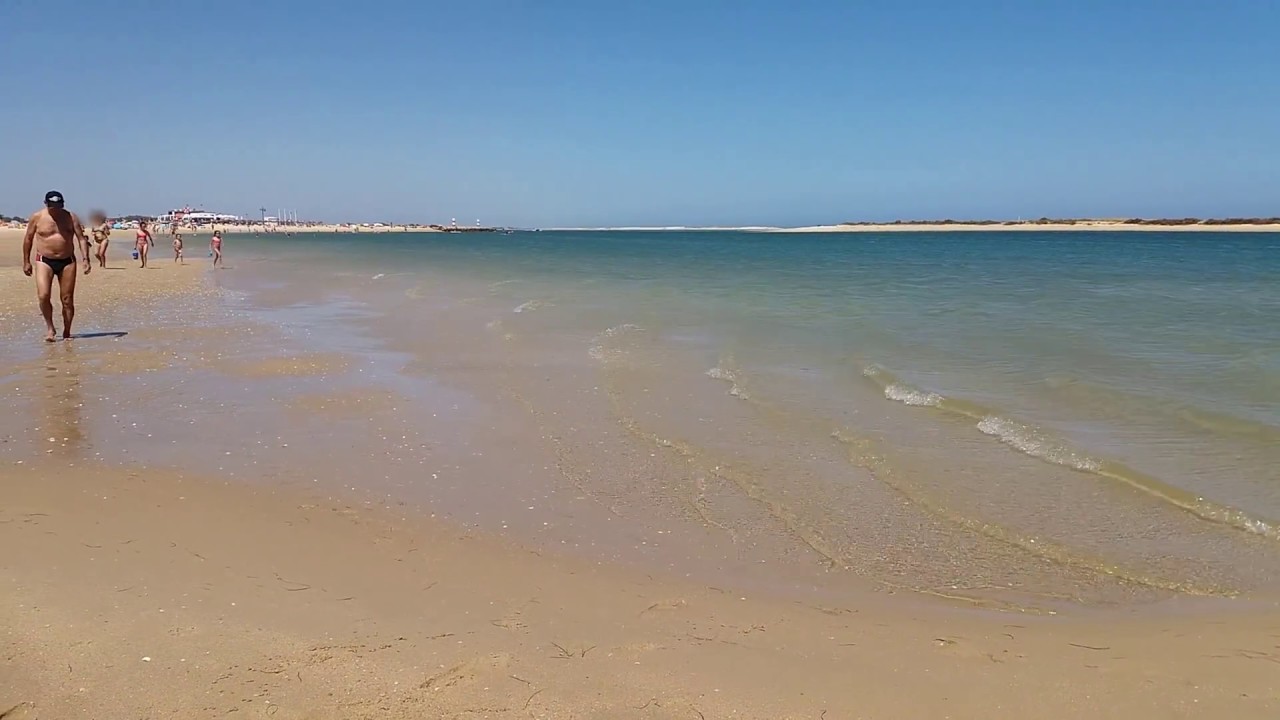 Water fuzeta's beach Portugal - YouTube