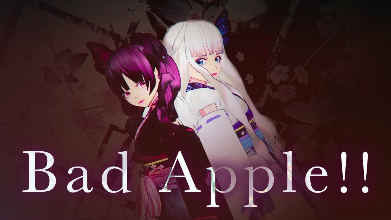 【VRoid】Bad Apple!! 歌ってみた＆踊ってみた セイギユメカ【MMD】 - YouTube