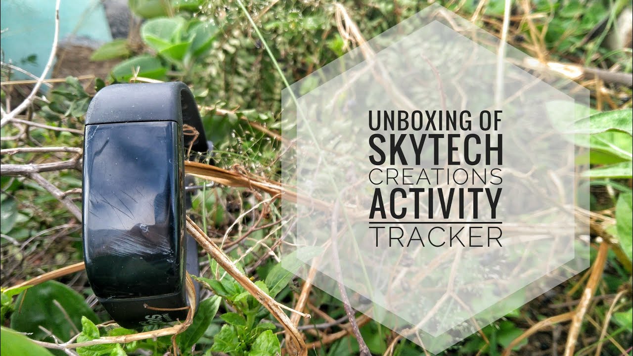 Unboxing And Overview Of Skytech Creations NSC Activity Tracker - YouTube