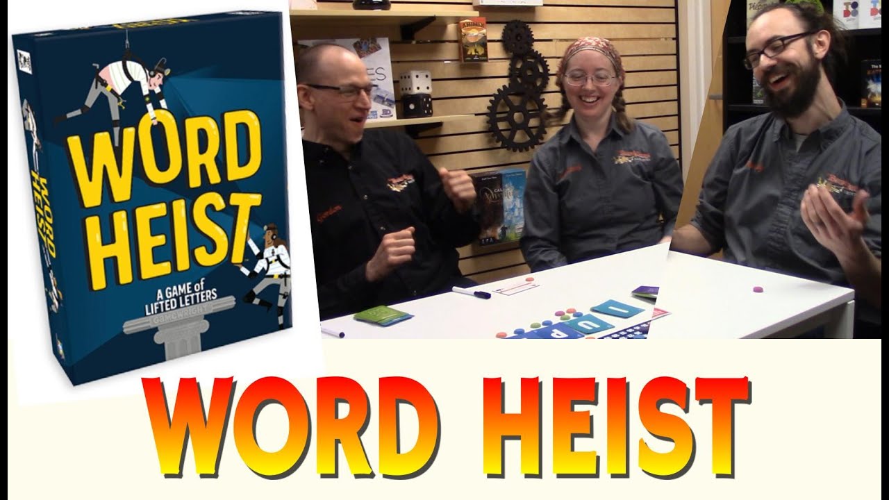 Word Heist Playthrough—Tuesday Game Table - YouTube