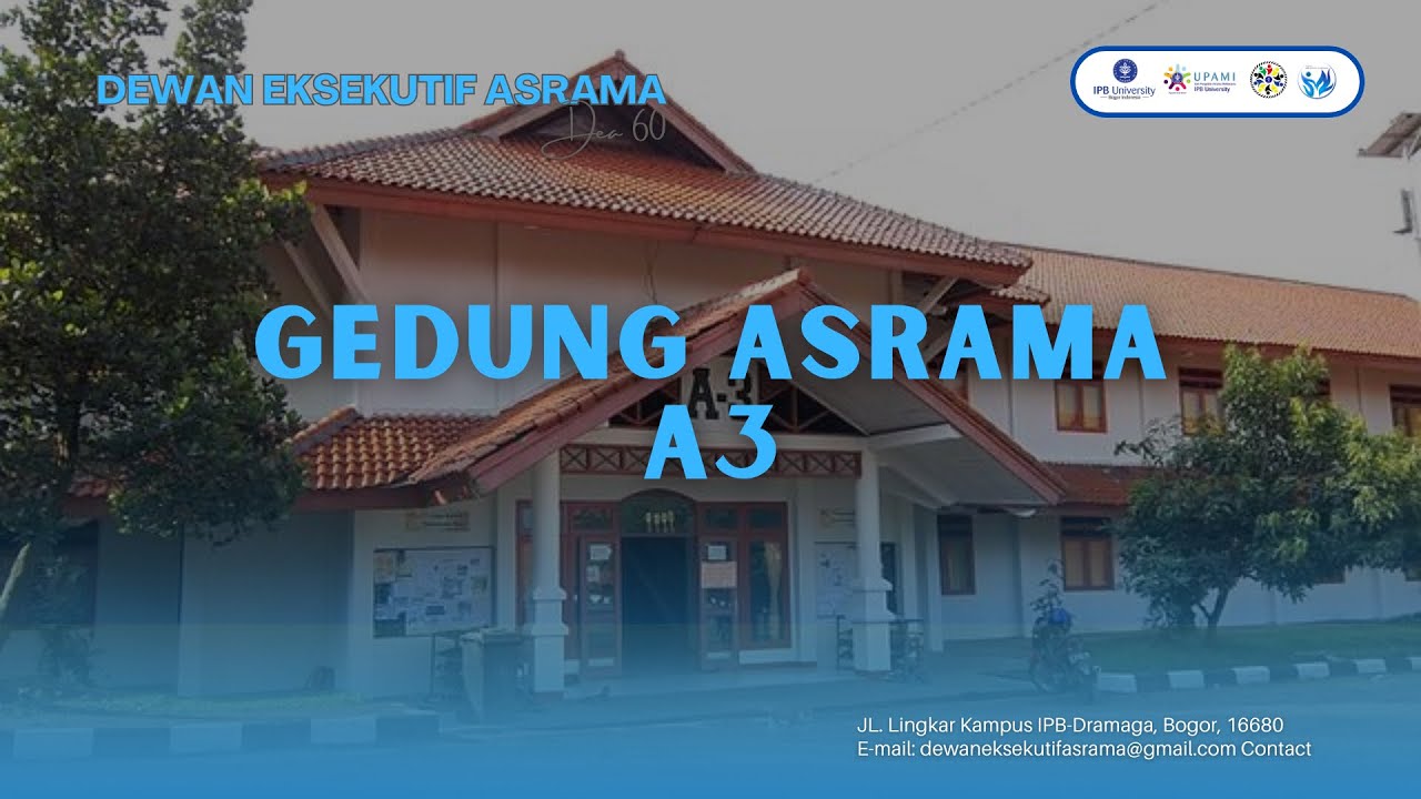 VIDEO KREATIF ASRAMA PPKU A3 || IPB UNIVERSITY - YouTube
