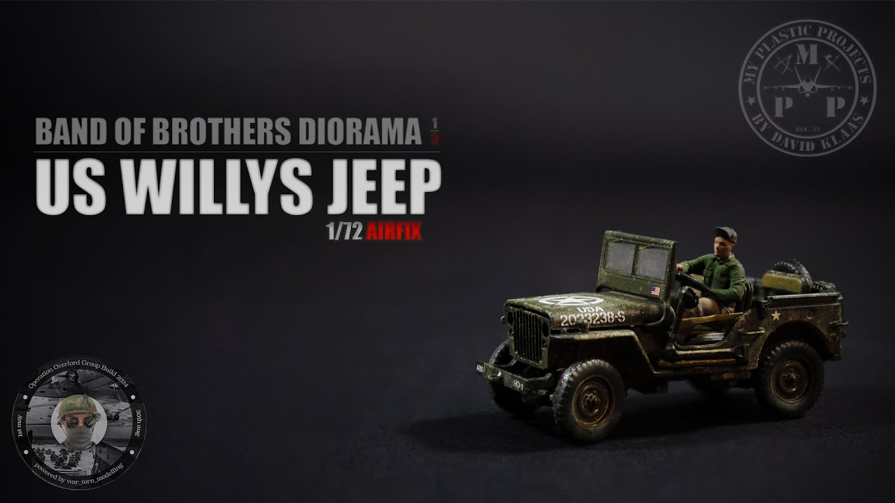 US Willys Jeep - 1/72 Airfix Full Build - YouTube