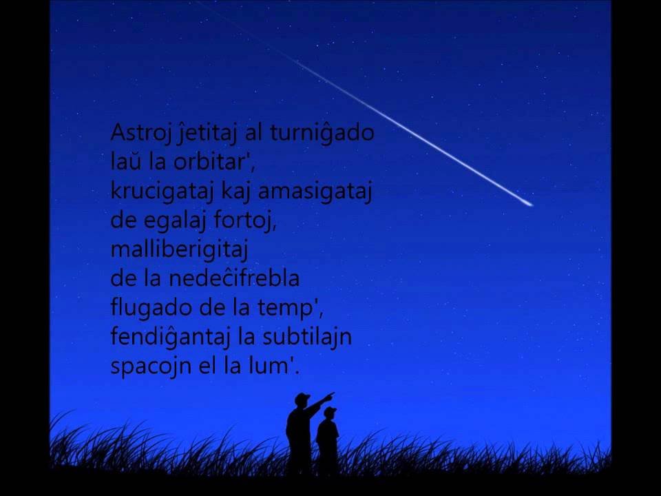 Astro Jupiter' - music in Esperanto - YouTube