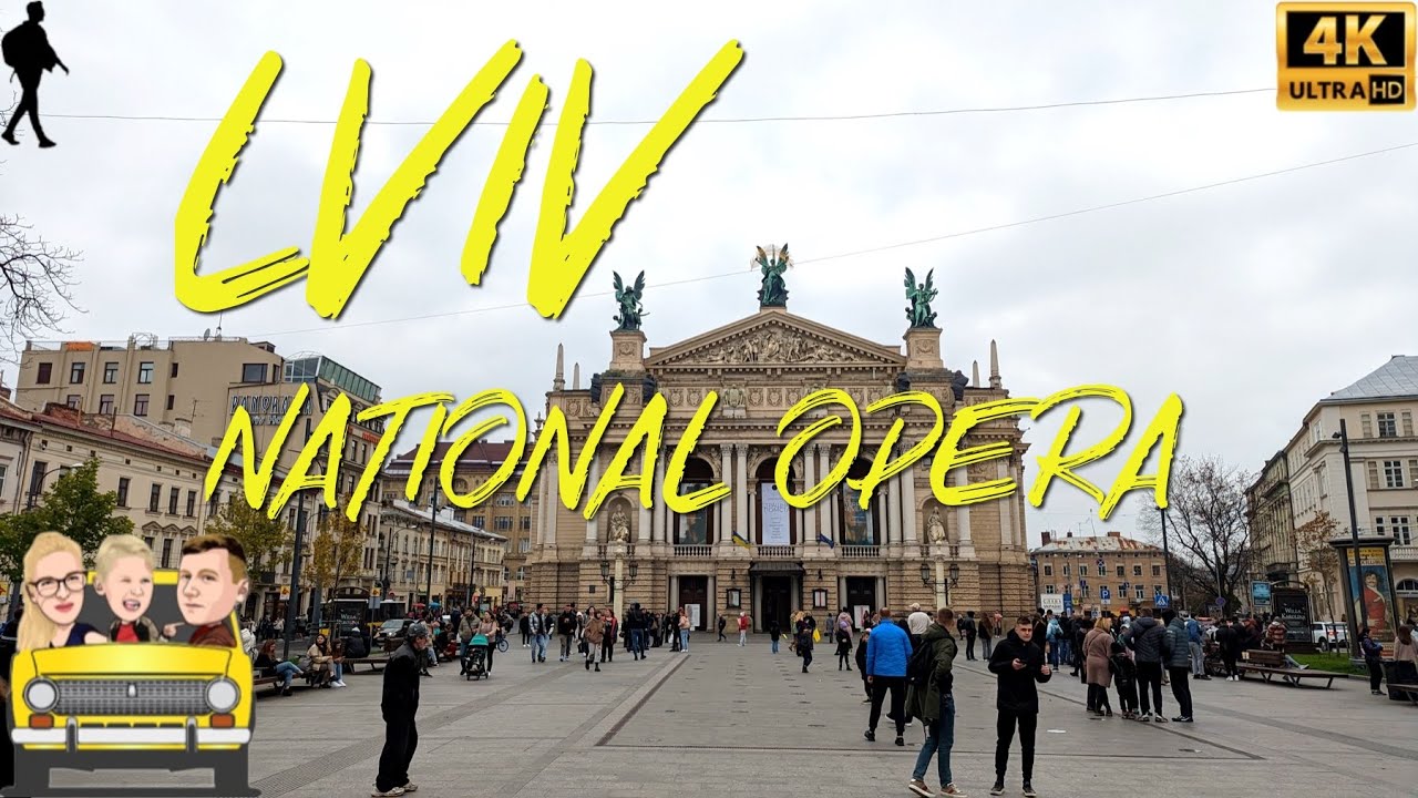 Lviv National Opera 🇺🇦 Ukraine Walking Tour - YouTube