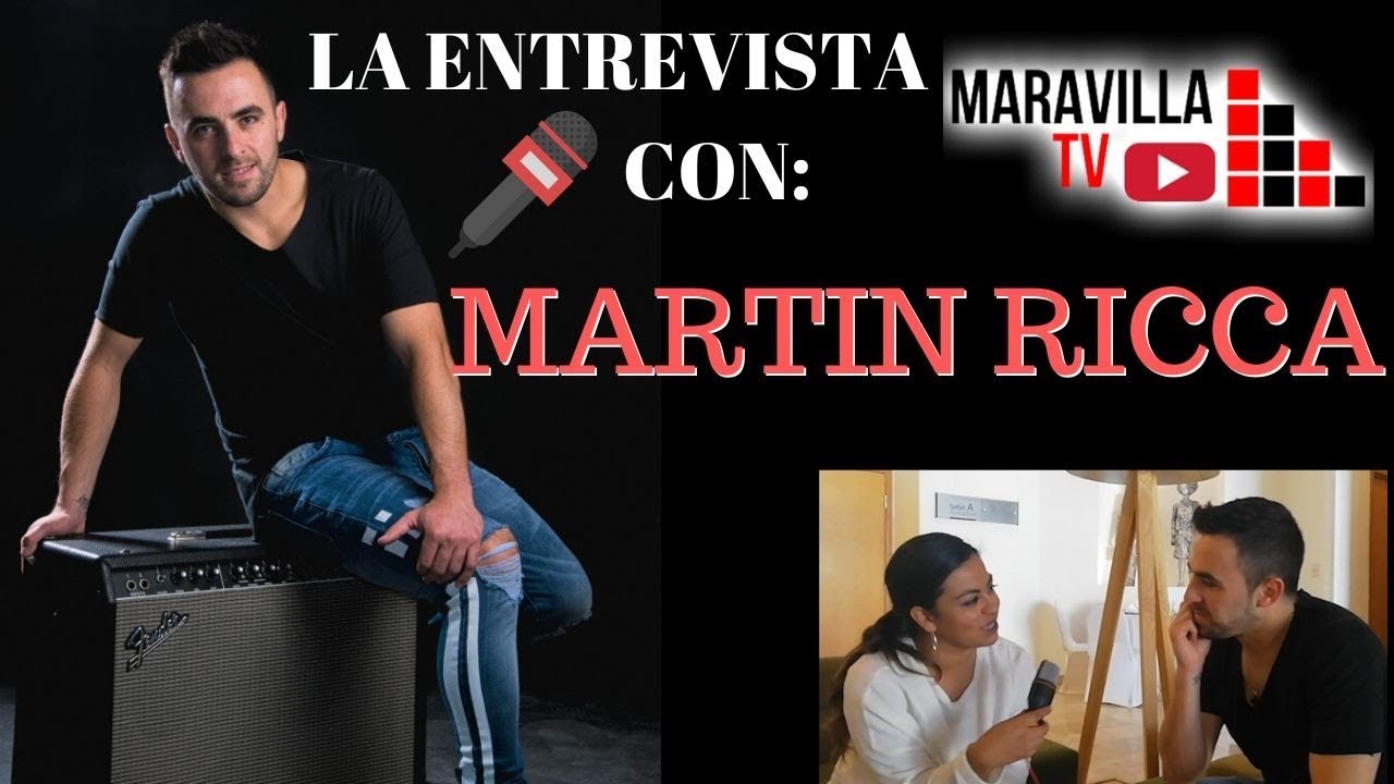 La Entrevista con Martin Ricca *¿Regresará a hacer telenovelas?* - YouTube