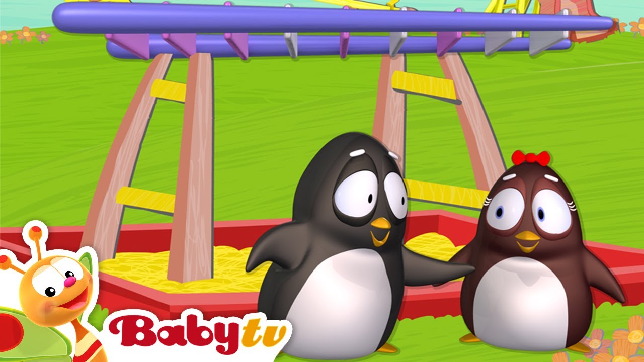 Pim & Pimba si Penguin | Tangga | @BabyTVIndo - YouTube