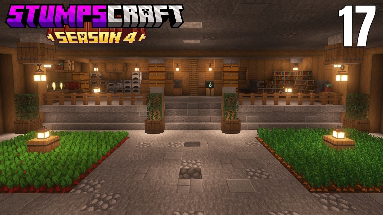 Ultimate Secret Underground Base | Stumpscraft Smp 4 - Ep.17 - YouTube