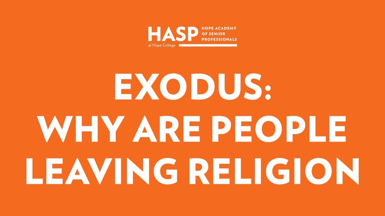 Exodus: Why Are People Leaving Religion? - YouTube