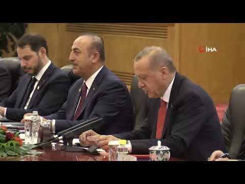 Cumhurbaşkanı Erdoğan, Çin Devlet Başkanı Xi ile Görüştü