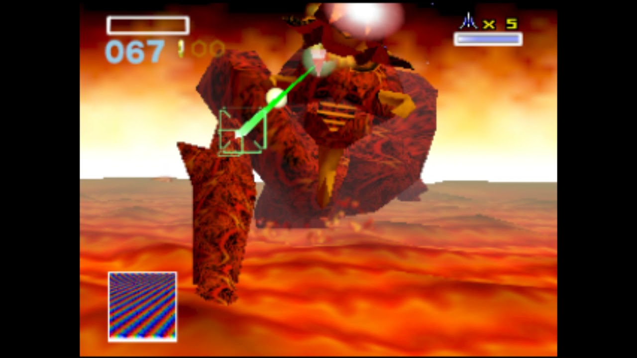 Star Fox 64 Solar Challenge: No Wing, No Ring, 1% Health - YouTube