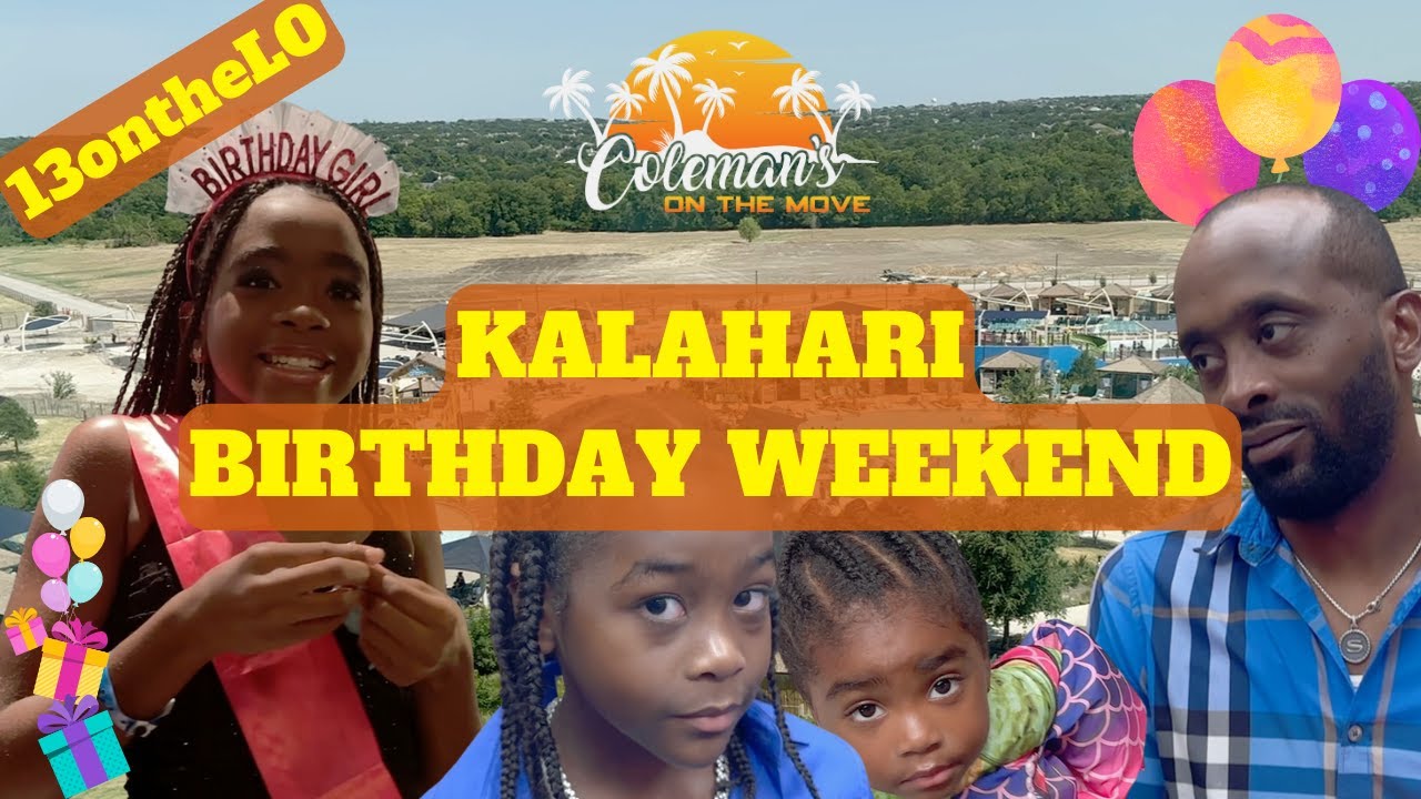 Day In The Life Ep 85| London's 13th Birthday Party at Kalahari Indoor ...