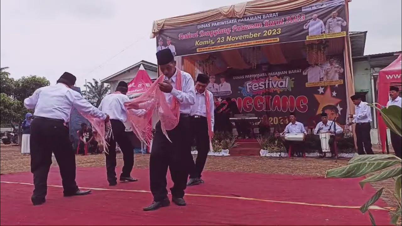 Live Festival Ronggeng Pasaman Barat di Zona Ekonomi Kreatif - YouTube