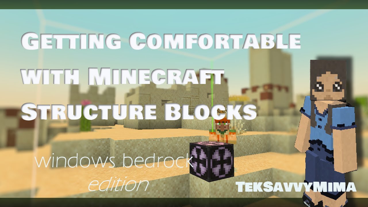 Feeling Intimidated by Minecraft Structure Blocks? - YouTube