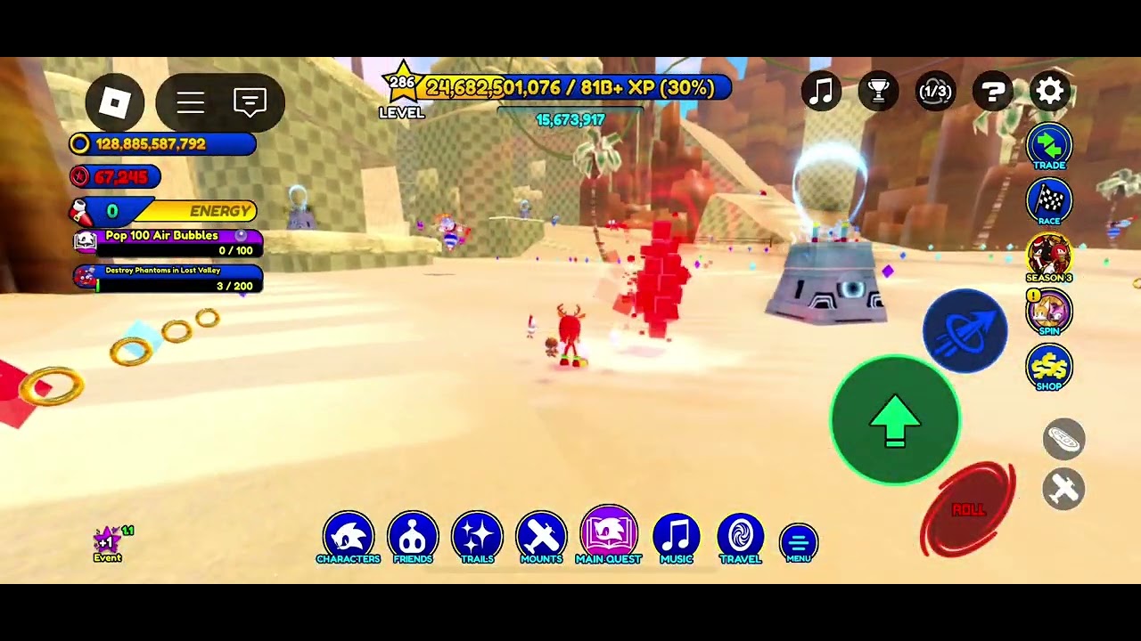 Roblox: Sonic speed simulator: taking care of Phantom Ruby illusions at ...