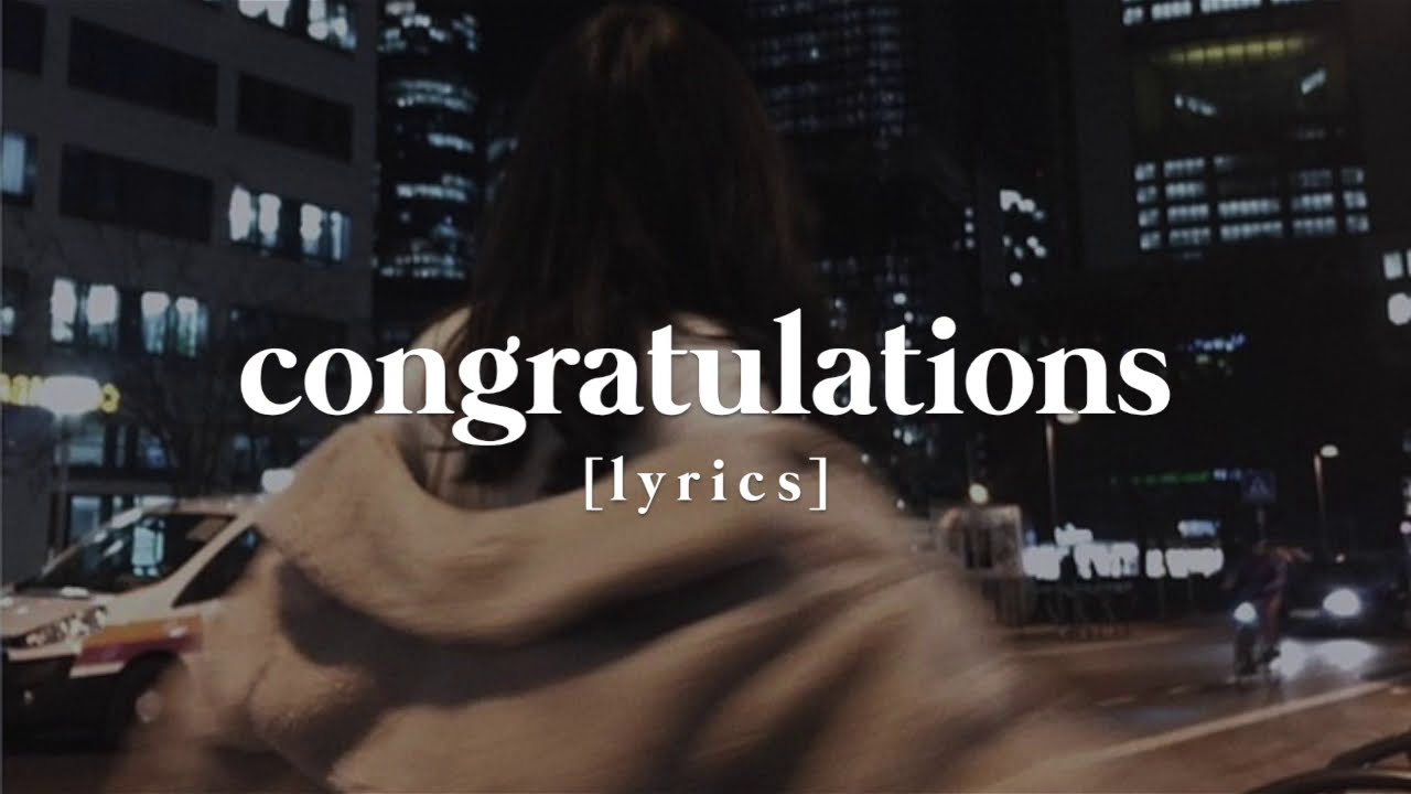 Eric Nam (ft. Marc E. Bassy) - Congratulations [lyrics] - YouTube