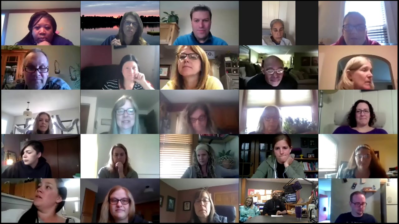 97ZOK's Teacher Of The Week Zoom Call With Lincoln Middle School - YouTube