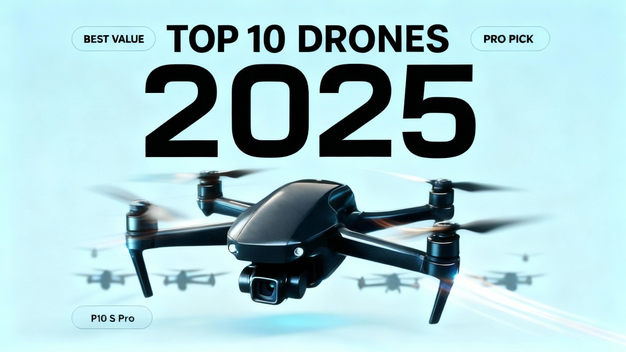Top 10 Drones Ranked 2025 || Rotor & Pixel - Drone Business Launchpad ...