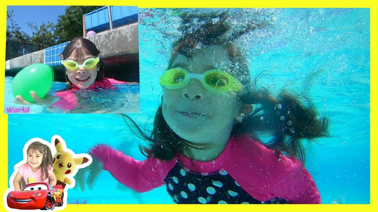 Kid Diving Challenge! A Fun Underwater Hunt for Colorful Eggs At the ...